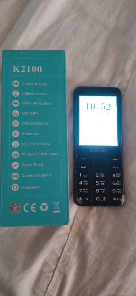 Kgtel k2100  sfatli  knopka prasto'y telefon