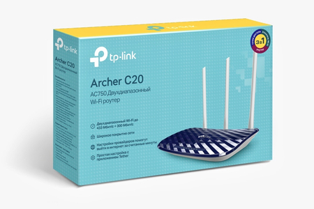 Роутер TP-Link. Archer C20/AC750. Гарантия-200%. Доставка по УЗБ!
