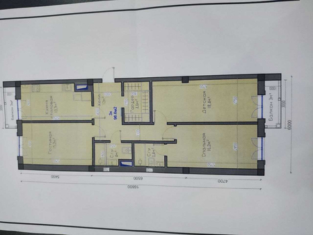ЖК Royal House 3 комнатная Коробка 98м2 с Кадастром Шота Руствели