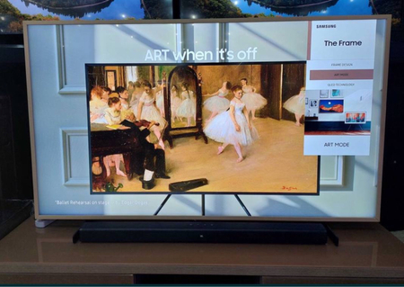 Samsung The Frame QE55LS03AAU Smart Tv. Для Дома.
