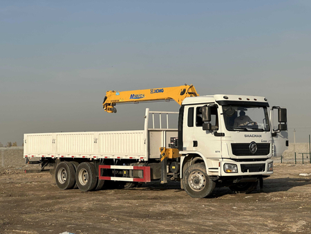 12 Тонналик SHACMAN L3000  ГРУЗОВИК-манипуляторларимиз тошкентга келди