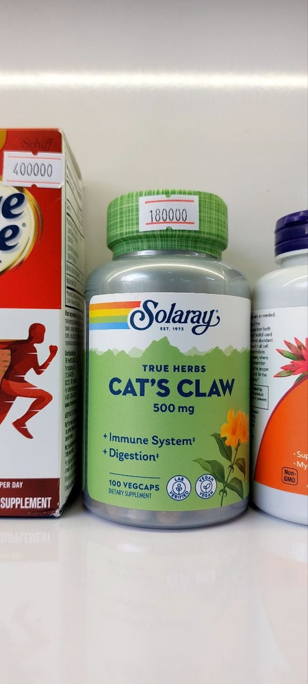 Кошачий коготь, Cat's Clow 500 mg, 100 caps