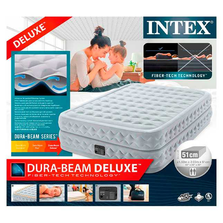 Надувная кровать 152х203х51см Intex 64490 Бесплатная Доставка