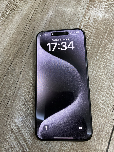 iPhone 15 pro max black