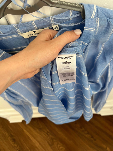 Женская блузка Tom Tailor р.34 (xs/s) как новая
