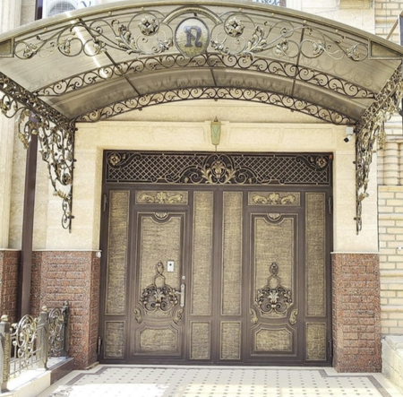 Решетка навес перилла дарвоза беланчак нержавейка