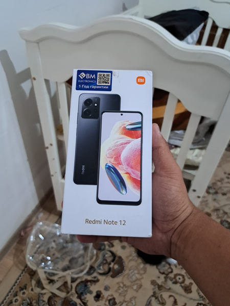 Redmi note 12 128gb black 2023yil