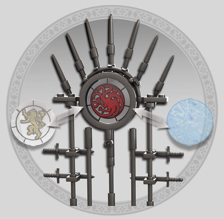 Конструктор Game of Thrones. Игра престолов. США. Lego эмас.