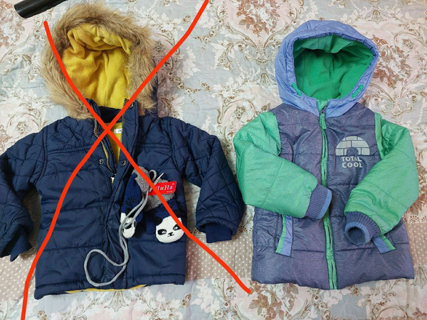 Детские куртки в отличном состоянии.