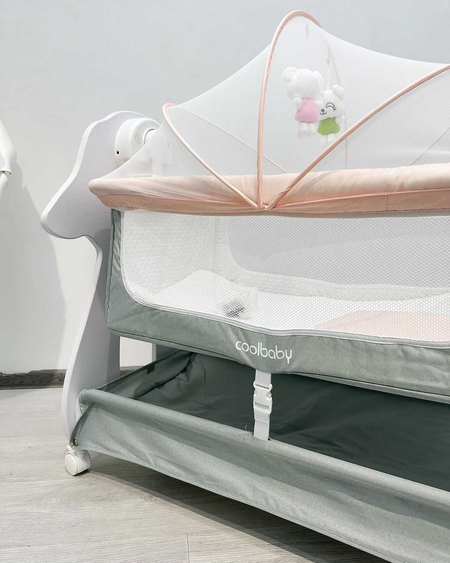 Детская мини кроватка Coolbaby 0+ | новое поступление!