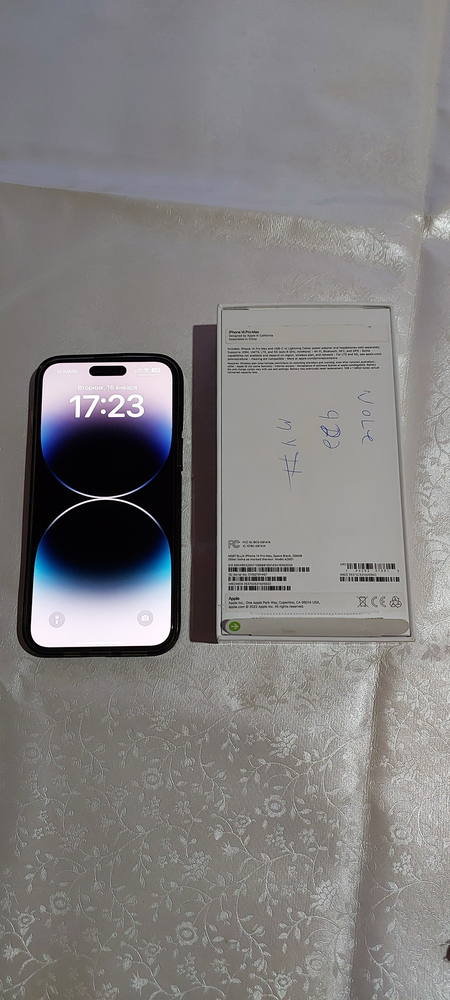 Iphone 14 pro max 256 LL/A 100% ideal srochno