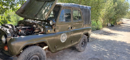 Уаз 1990жыл родной краска бензин
