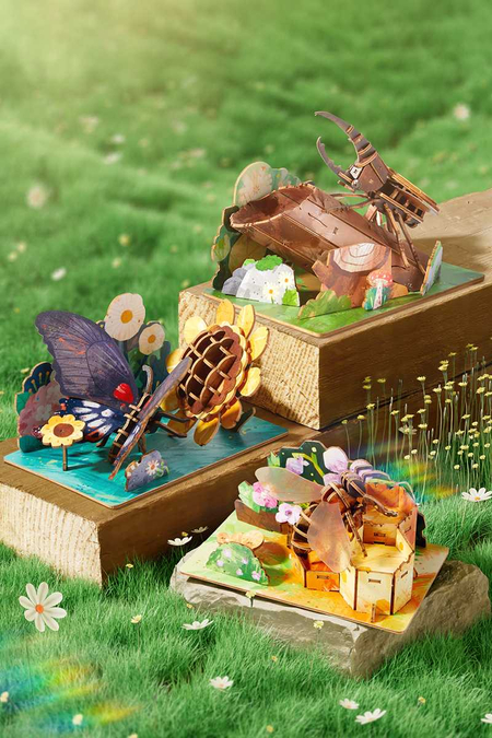 Деревянный 3D-пазл от компании Mideer