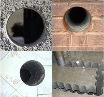 Suvsiz va suvli teshiklar teshish almazni bur beton buzish
