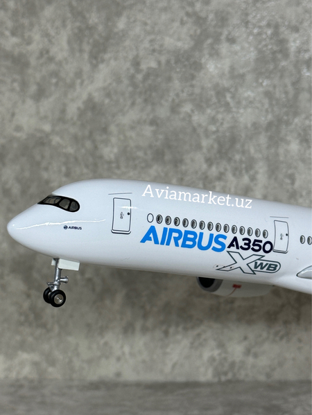 Самолет модель ( AIRBUS A350XWB) с Led подсветкой шикарный подарок