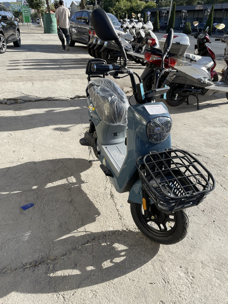 Elektro skuter lityum batareyali