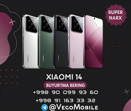Xiaomi 14 на заказ, VegoMobile