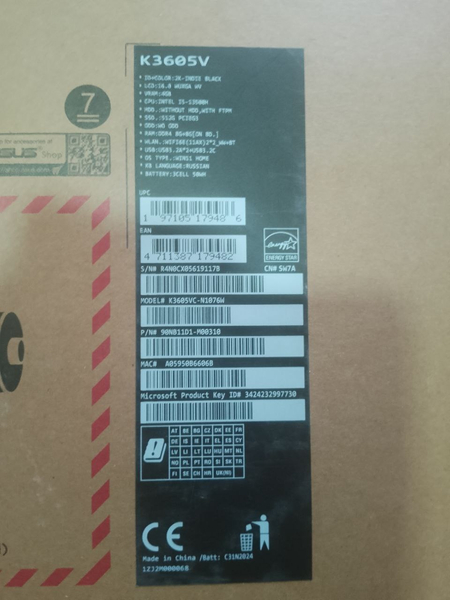 Asus Vivobook 16X