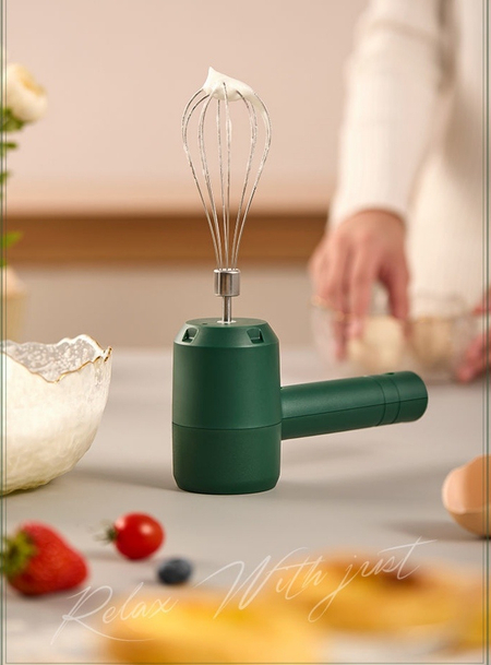 Мини миксер ручной Электрический венчик для кухни готовки перезаряжаем