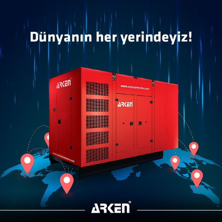 Генератор ARKEN 110KVA (88кВт)