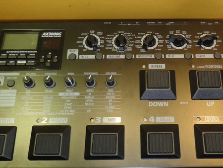 Гитарный процессор Korg ax3000g, концертный процессор