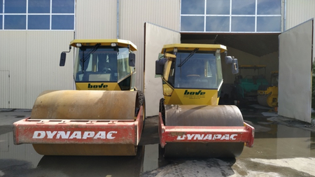 Каток грунтовый вес 15-22тн. Ударная сила 35-40тн