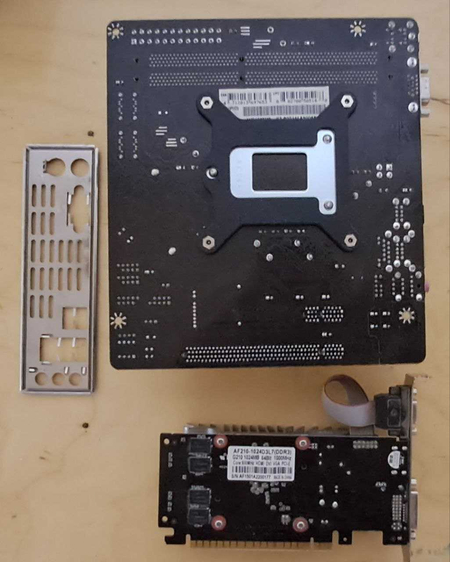 Ona plata+video carta+operativka DDR3