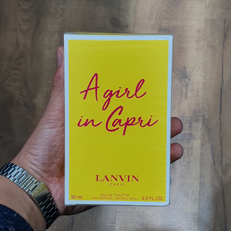 A Girl In Capri Lanvin