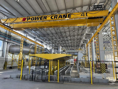 Кран Козловой. Тельферы. Двубалочный кран от POWER CRANE