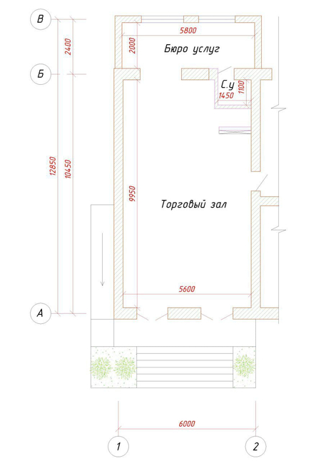 Под офис. 74м2. Квартира по ул Академгородок.