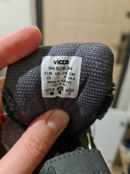 Детские ботинки Vicco, 23размер