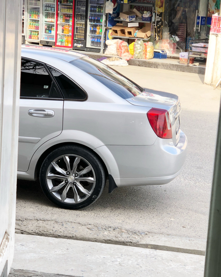 R17 215/45 Malibu primer fason Gentraga lasetiga tushadi
