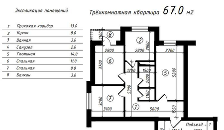 ЖК Sagbon Residence 2/2/10 45m2 с ремонтом ЗАСЕЛЕНИЕ 30% срочная цена
