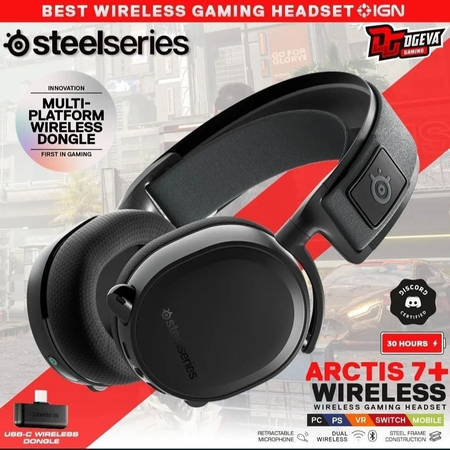 Топ! Steelseries ARCTIS 7 +/Plus Беспроводные Наушники/Гарнитура