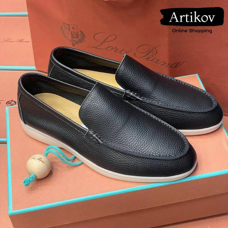 Loro Piana Loafer 100% Haqiqiy Teri (Luxury)