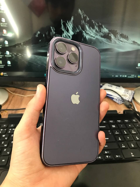 Iphone 14 pro max purple
