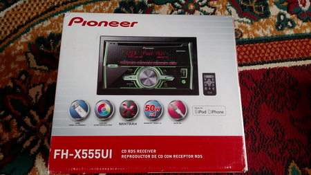 Pioneer магнитола   KENWOOD усилитель KENWOOD колонки