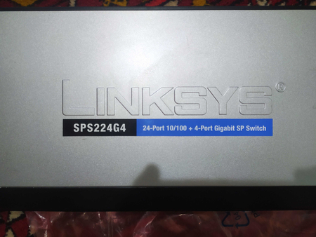 Linksys sp224g4 cisco