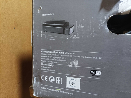Цветной принтер Epson L805