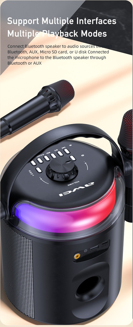 Awei Y388 karaoke micraphone.