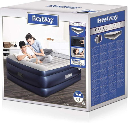 Bestway 67690 Надувной матрас 203x152x61 см Бесплатная Доставка