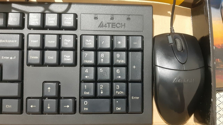 A4TECH KR-8520D Klaviatura va sichqoncha Komplekt