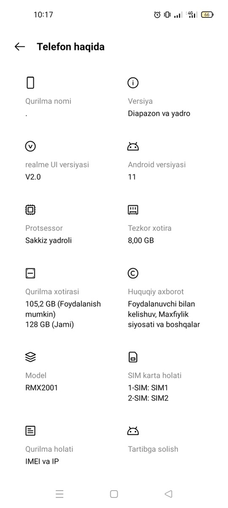 Realme 6 sotiladi (8/128 GB)