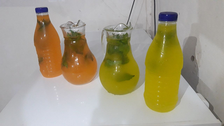 Limon Apelsin sharbatlari