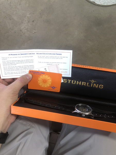 Часы соат STUHRLING soat original