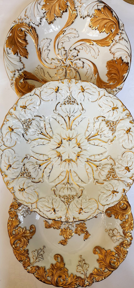 Интерьерные старинные блюда Meissen