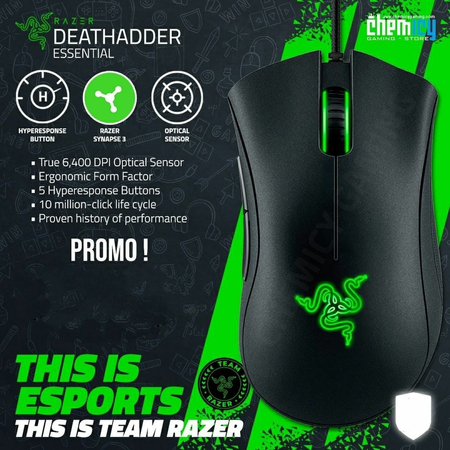 СКИДКА! Оригинал!RAZER Deathadder Essential Игровая мышка/мышь/mishka