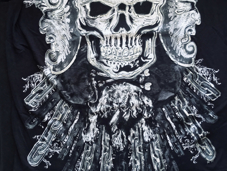 VINTAGE 1999 Made in U.S.A. DE.CØDED® «BAD TO THE BONE» Men's Tee — L
