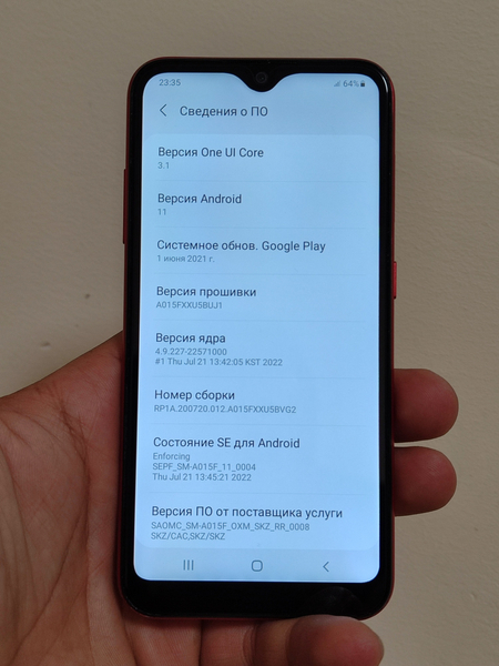 Samsung A01 ideal holatda