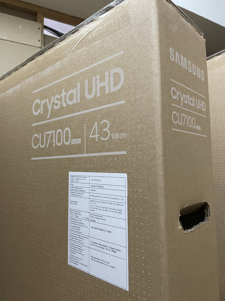 SAMSUNG Smart 4K CU7100